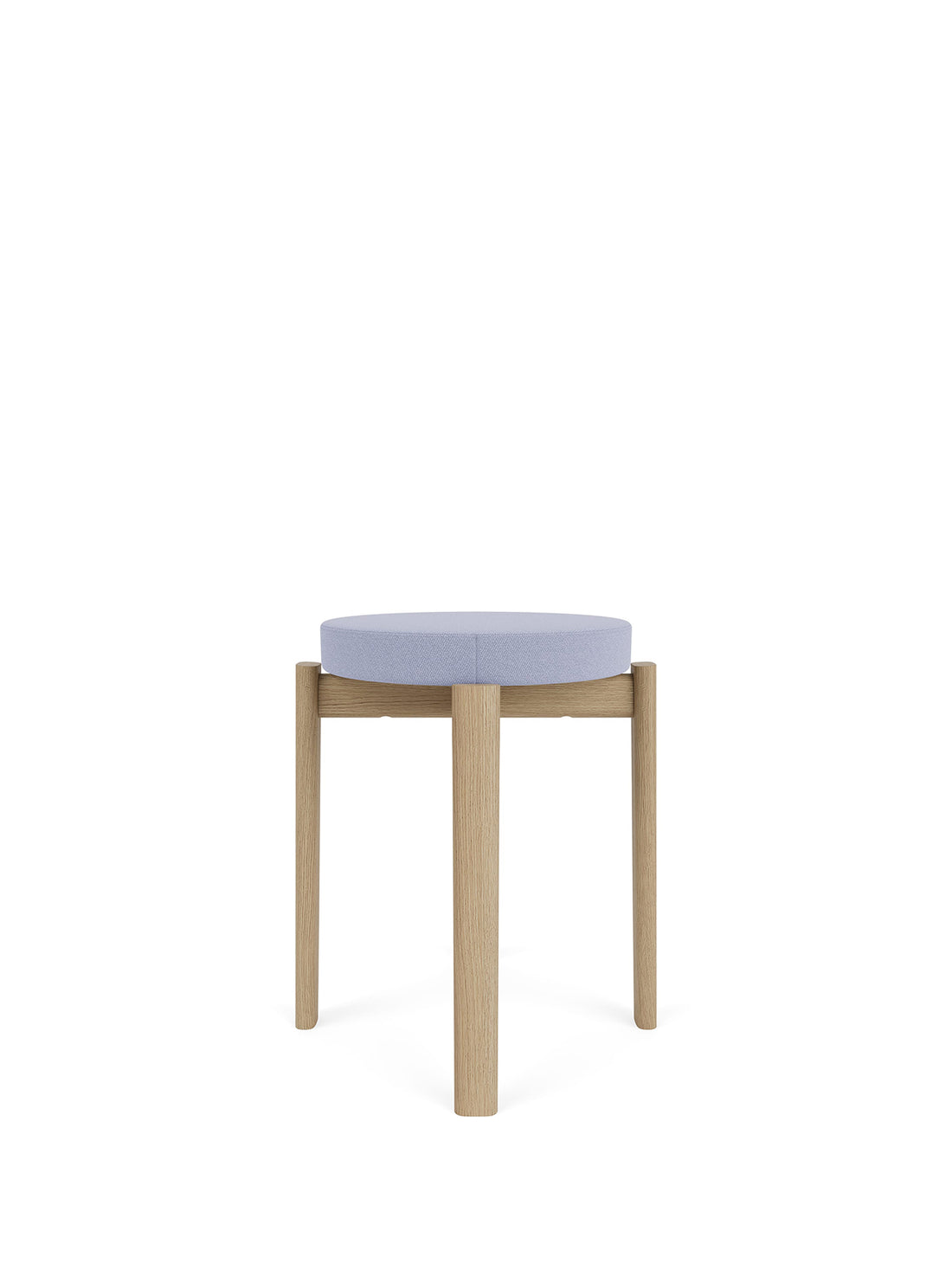 Passage Stool, Upholstered | Modern stool in FSC-certified wood