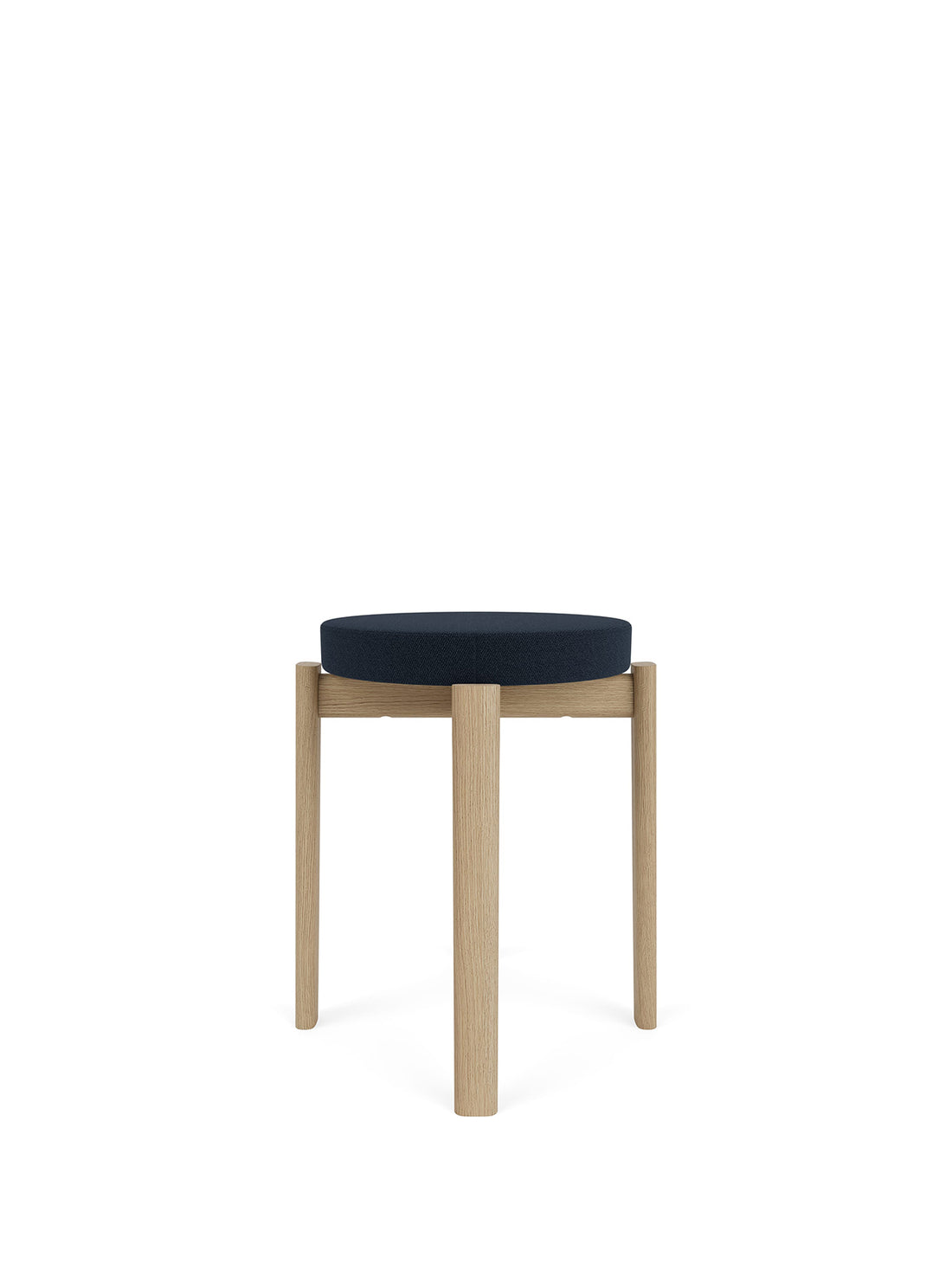 Passage Stool, Upholstered | Modern stool in FSC-certified wood
