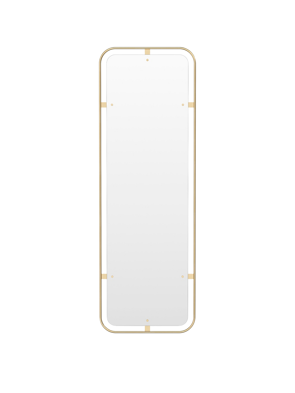 Nimbus Mirror Rectangular, Brass | Audo Furniture & Decor