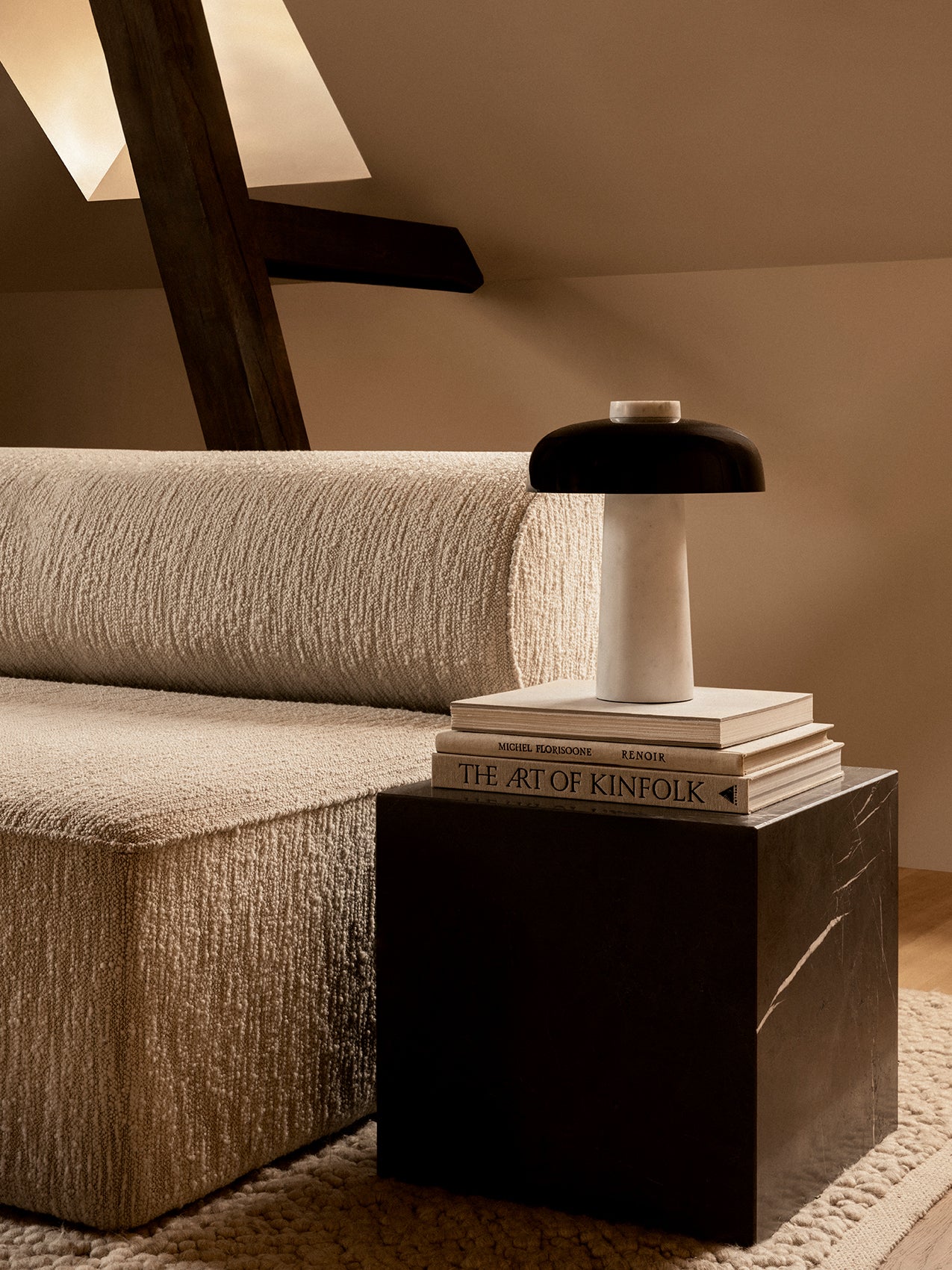 Reverse Table Lamp | Raw and elegant lamp by Aleksandar Lazic